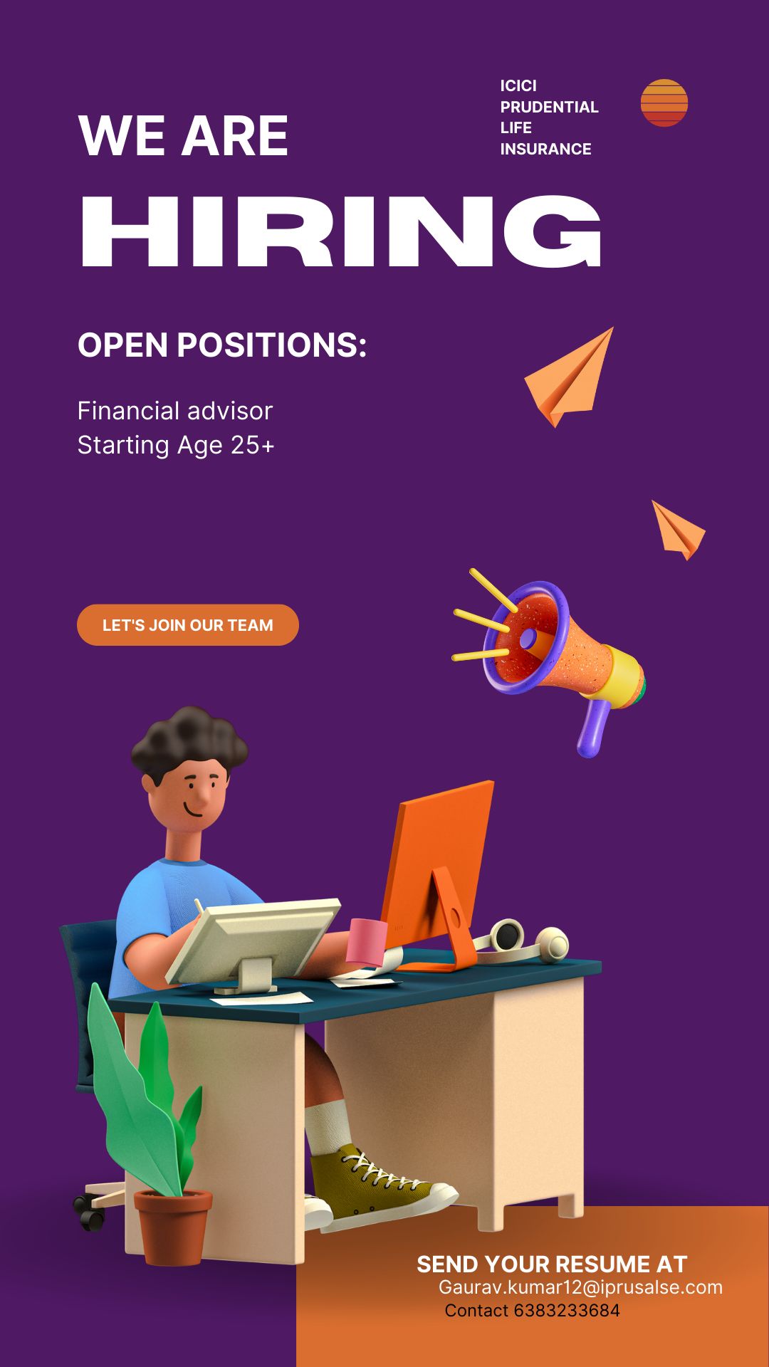 Gaurav Kumar on LinkedIn: any one interested call me ICICI Prudential ... Gaurav Kumar on LinkedIn: any one interested call me ICICI Prudential ...