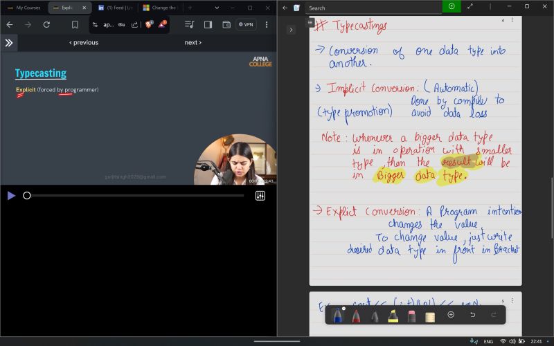 Gurjit Singh on LinkedIn: #c #dsa #coding #apnacollege #typecasting # ... Gurjit Singh on LinkedIn: #c #dsa #coding #apnacollege #typecasting # ...