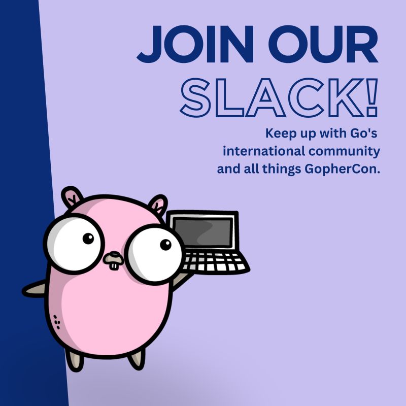 GopherCon on LinkedIn: #gophercon #roadtogophercon #golang GopherCon on LinkedIn: #gophercon #roadtogophercon #golang