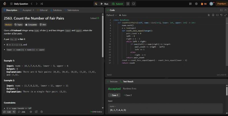 #100daysofcode #100daysofcode #leetcode #python #codingchallenge ... #100daysofcode #100daysofcode #leetcode #python #codingchallenge ...