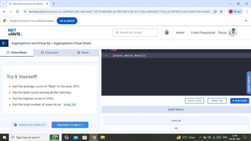 Day 13 of #30daysofcodechallenge: SQL Aggregation | Surya Prakash ... Day 13 of #30daysofcodechallenge: SQL Aggregation | Surya Prakash ...