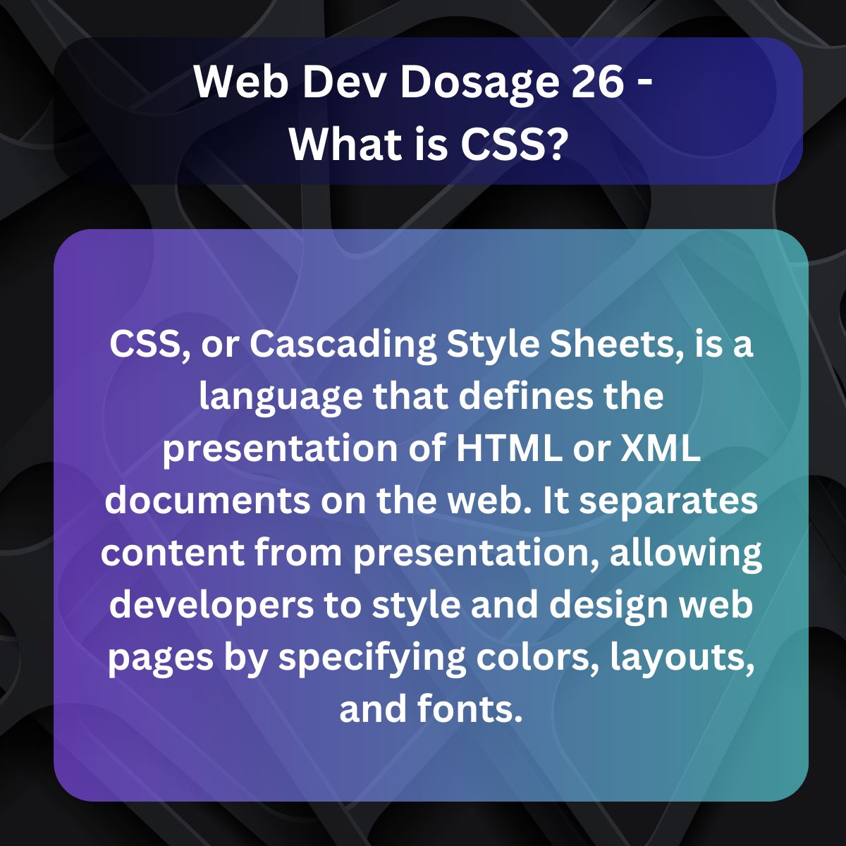 Prasanna D on LinkedIn: #css #webdevelopment #coding101 Prasanna D on LinkedIn: #css #webdevelopment #coding101