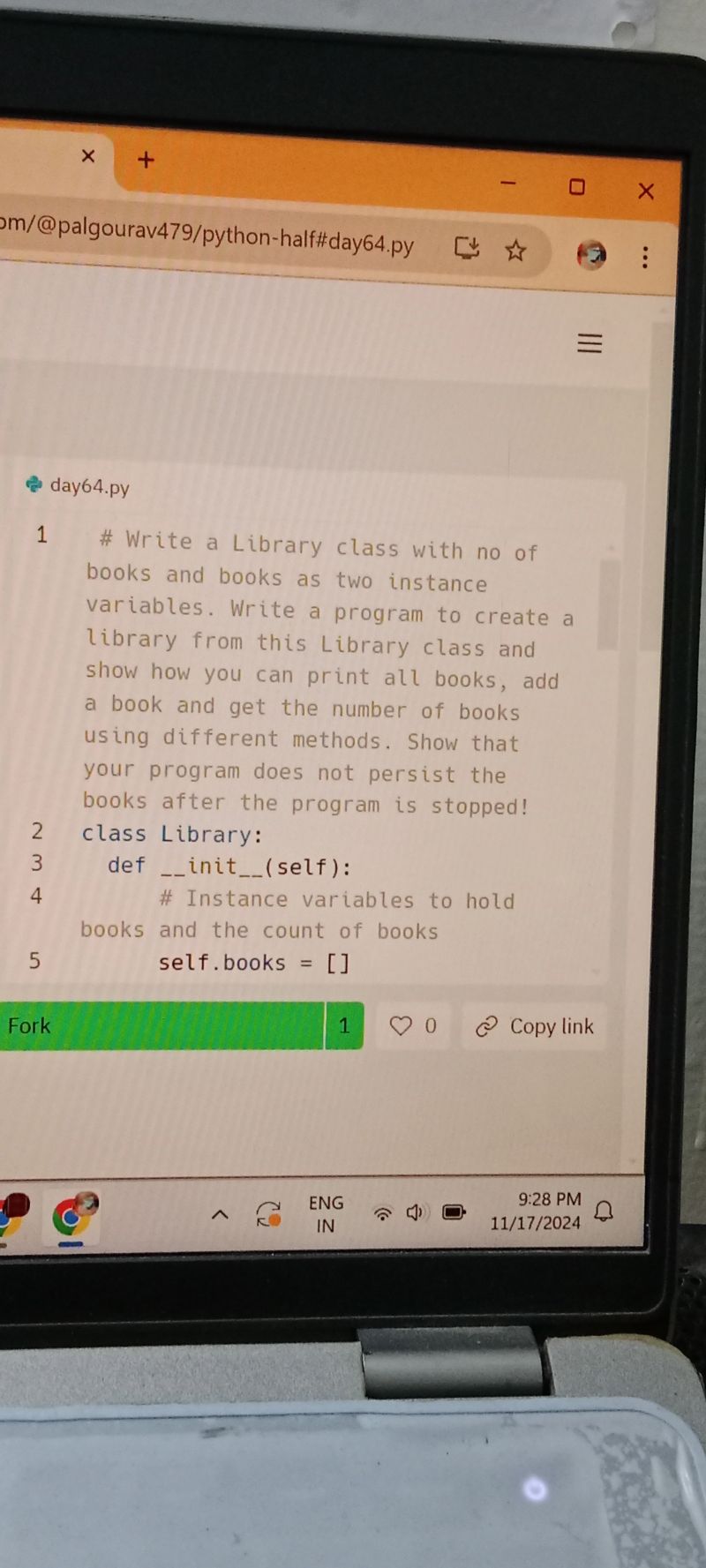 Gourav Pal on LinkedIn: #learning #python #codewithharry #day64 #js Gourav Pal on LinkedIn: #learning #python #codewithharry #day64 #js