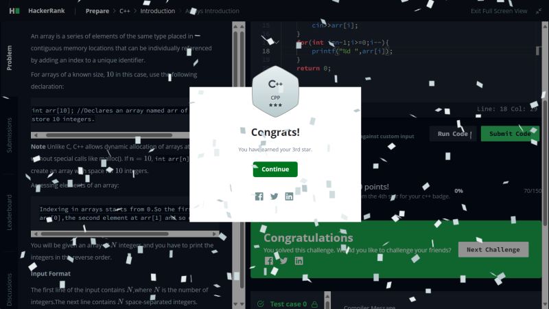 Kunal Juvvala on LinkedIn: #hackerrank #coding #cppprogramming Kunal Juvvala on LinkedIn: #hackerrank #coding #cppprogramming
