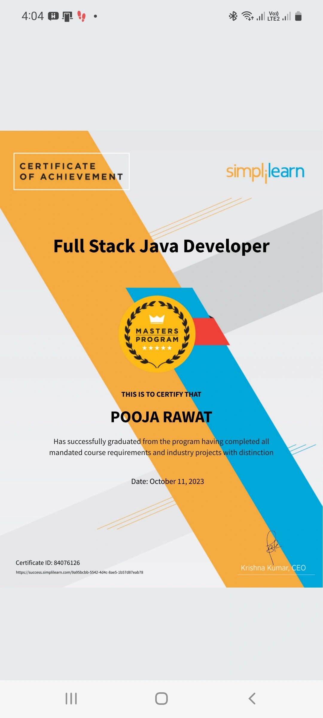 POOJA RAWAT posted on LinkedIn POOJA RAWAT posted on LinkedIn