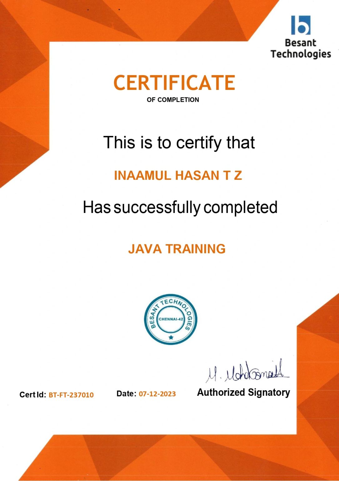 Inaamul Hasan on LinkedIn: #javafullstackdeveloper #corejava #jdbc # ... Inaamul Hasan on LinkedIn: #javafullstackdeveloper #corejava #jdbc # ...