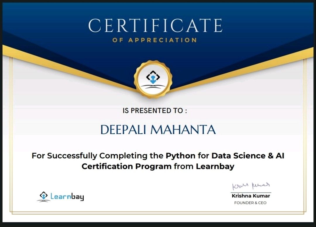 Deepali Mahanta on LinkedIn: #python #visualization #pandas #learnbay Deepali Mahanta on LinkedIn: #python #visualization #pandas #learnbay