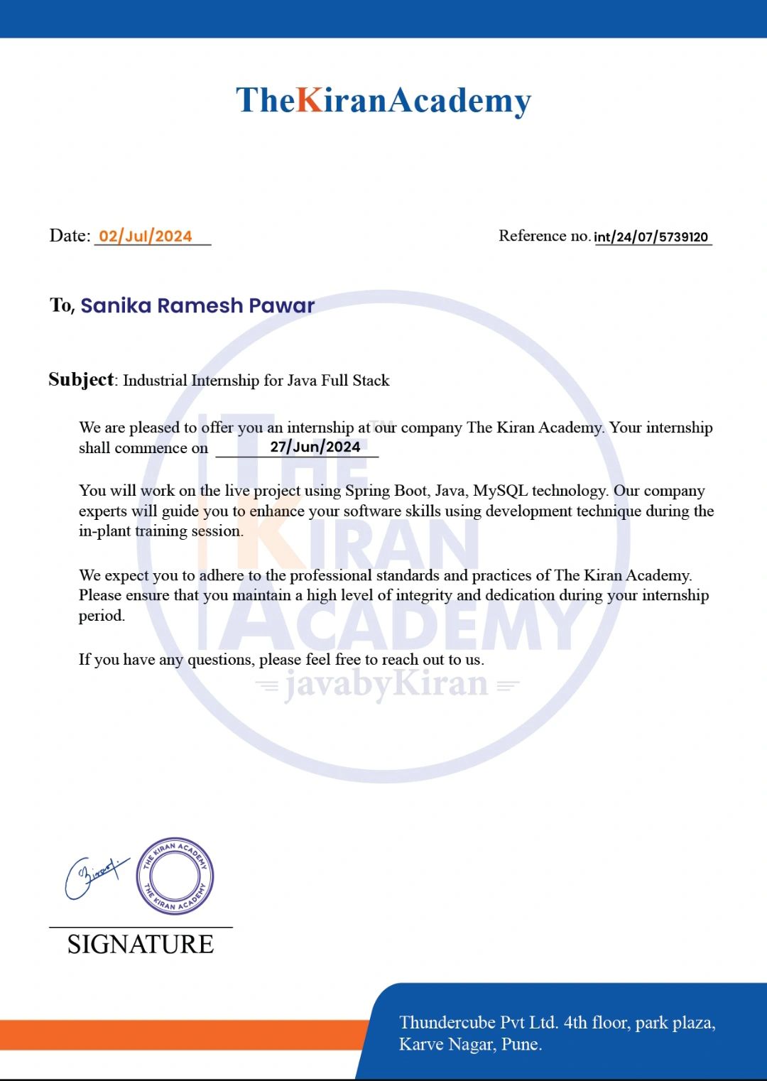Sanika Pawar on LinkedIn: #thekiranacademy #thekiranacademy # ... Sanika Pawar on LinkedIn: #thekiranacademy #thekiranacademy # ...