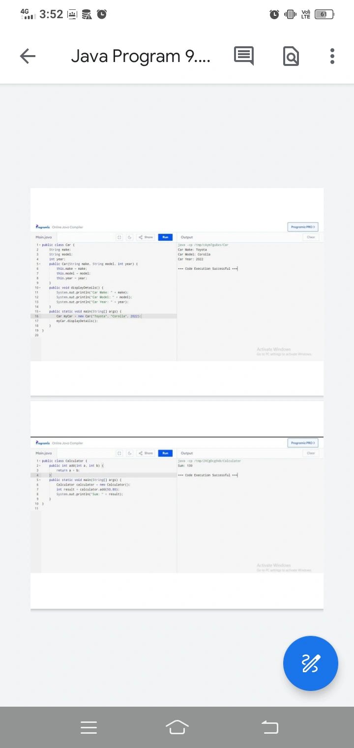 How to create a Java class named 'Car` | SANJEE VANI M posted on the ... How to create a Java class named 'Car` | SANJEE VANI M posted on the ...