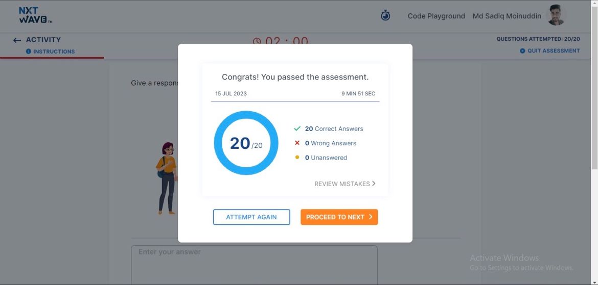 sadiq moinuddin on LinkedIn: #day27 #30daysofcodechallenge #nxtwave # ... sadiq moinuddin on LinkedIn: #day27 #30daysofcodechallenge #nxtwave # ...