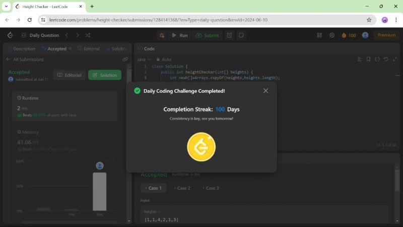 Anjali Singh on LinkedIn: 100 days coding challenge streak on Leetcode ... Anjali Singh on LinkedIn: 100 days coding challenge streak on Leetcode ...