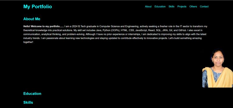 Pravallika Desu on LinkedIn: #portfolio #webdevelopment #html #css # ... Pravallika Desu on LinkedIn: #portfolio #webdevelopment #html #css # ...