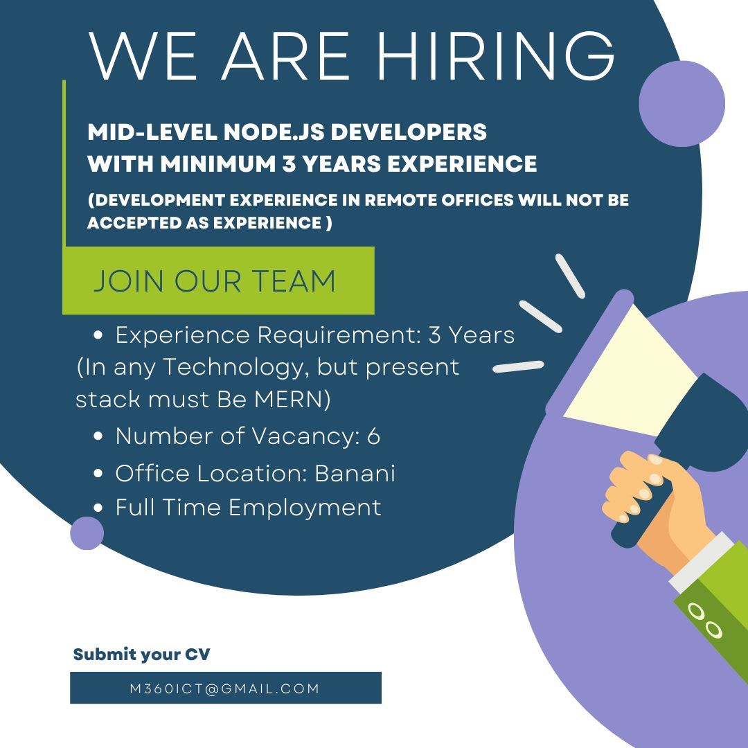 #nodejs #jobposting #typescript #javascript #express #team #job # ... #nodejs #jobposting #typescript #javascript #express #team #job # ...