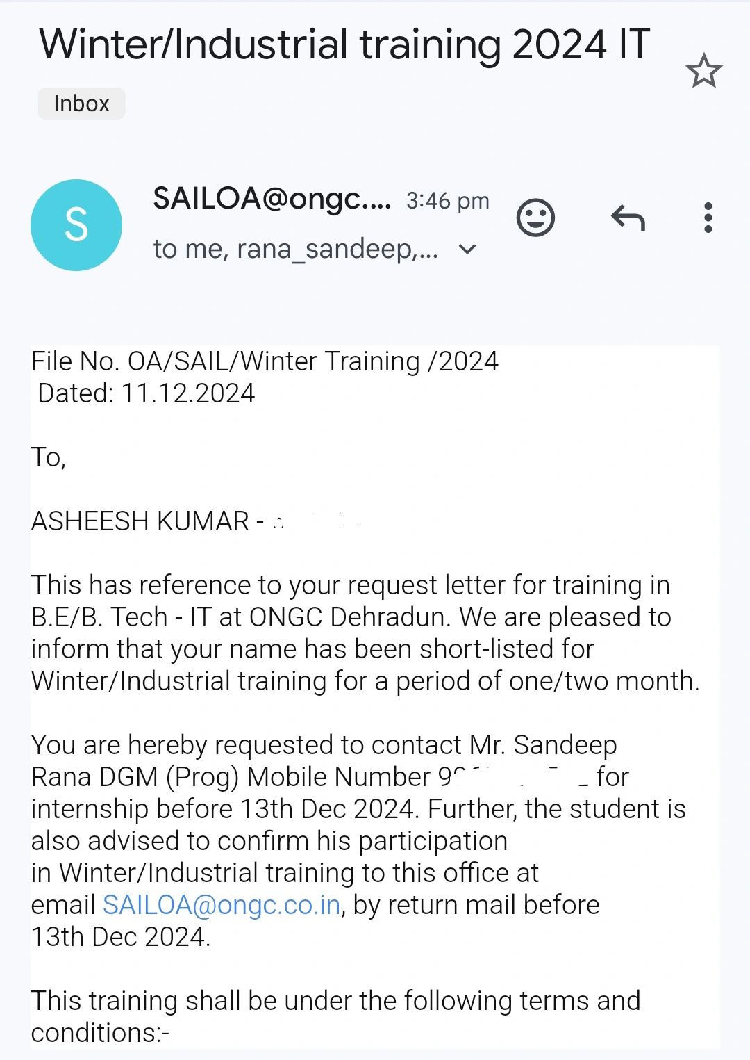 Asheesh Kumar on LinkedIn: #ongc #training #beit #learning # ... Asheesh Kumar on LinkedIn: #ongc #training #beit #learning # ...
