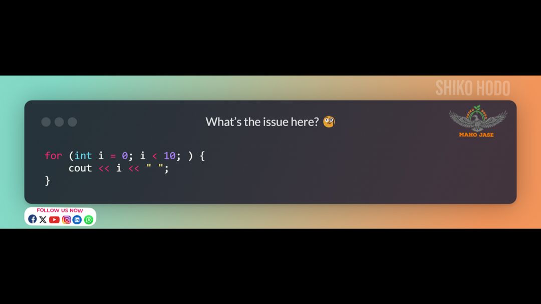 Maho Jase IT on LinkedIn: #loops #forloop #whileloop #programmingbasics ... Maho Jase IT on LinkedIn: #loops #forloop #whileloop #programmingbasics ...