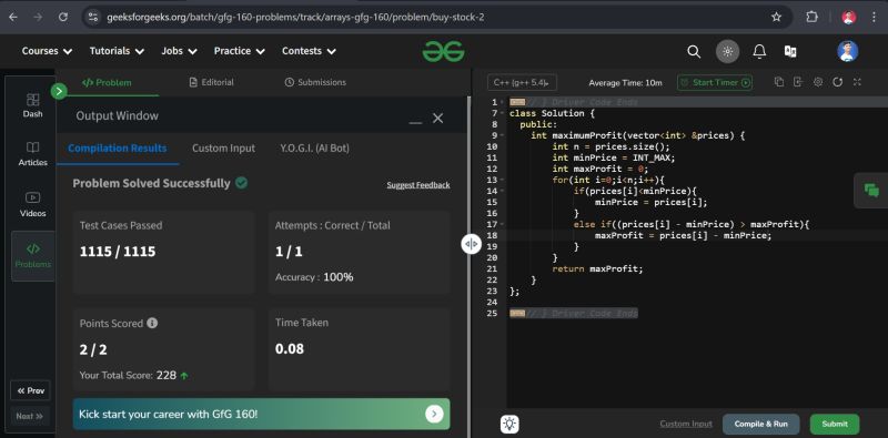 Karan Kumar Gupta on LinkedIn: #gfg160 #geekstreak2024 #codingchallenge ... Karan Kumar Gupta on LinkedIn: #gfg160 #geekstreak2024 #codingchallenge ...