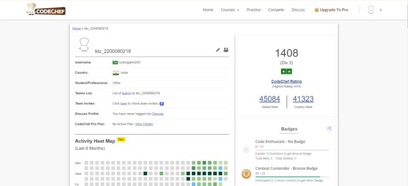 #codechef #2starsandbeyond #innovatecode | Ganteda Abhishek #codechef #2starsandbeyond #innovatecode | Ganteda Abhishek
