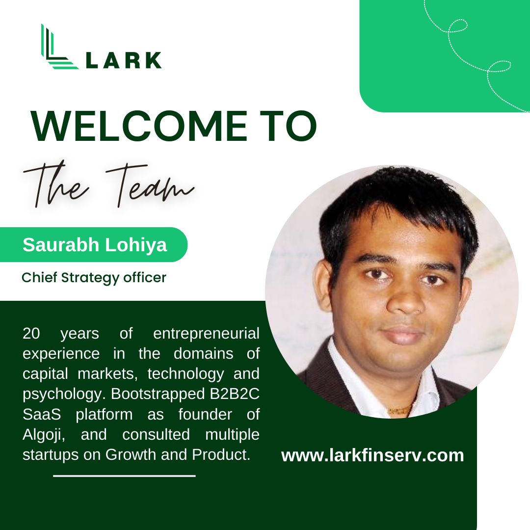 Rohit Pateria on LinkedIn: Welcome Saurabh Lohiya Rohit Pateria on LinkedIn: Welcome Saurabh Lohiya