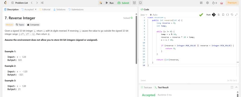 Day 3 of my Leetcode coding challenge | Chiranjeevi C posted on the ... Day 3 of my Leetcode coding challenge | Chiranjeevi C posted on the ...