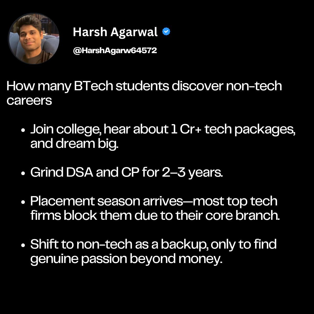 Harsh Agarwal on LinkedIn: Thoughts? Juniors, like many seniors, I ... Harsh Agarwal on LinkedIn: Thoughts? Juniors, like many seniors, I ...