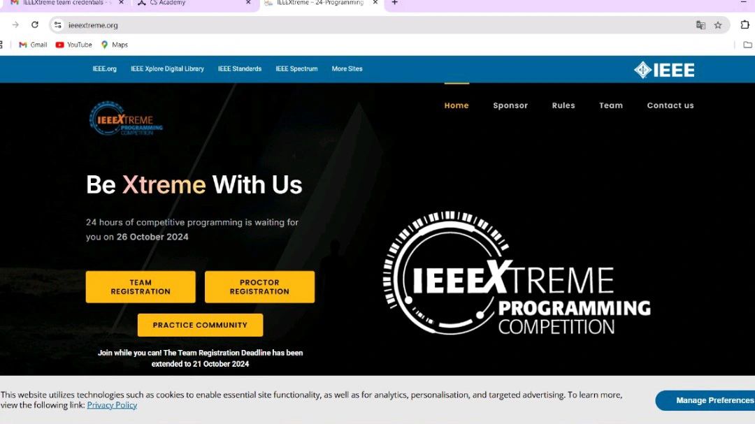 Bhavishya Ambati on LinkedIn: #ieeextreme18 #ieee #ieeesbnbkrist # ... Bhavishya Ambati on LinkedIn: #ieeextreme18 #ieee #ieeesbnbkrist # ...