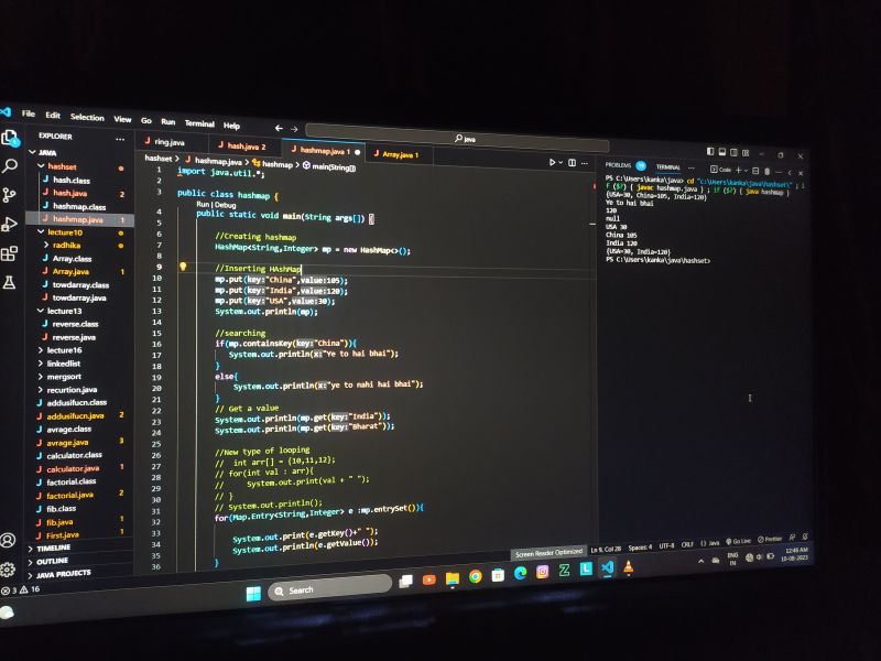 Atharv Kankatre on LinkedIn: Java placement series Date 10/08/2023 ... Atharv Kankatre on LinkedIn: Java placement series Date 10/08/2023 ...
