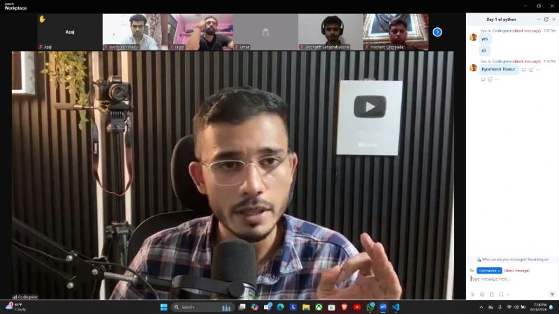 Byomkesh Thakur on LinkedIn: #codingwithsagar #python #coding # ... Byomkesh Thakur on LinkedIn: #codingwithsagar #python #coding # ...