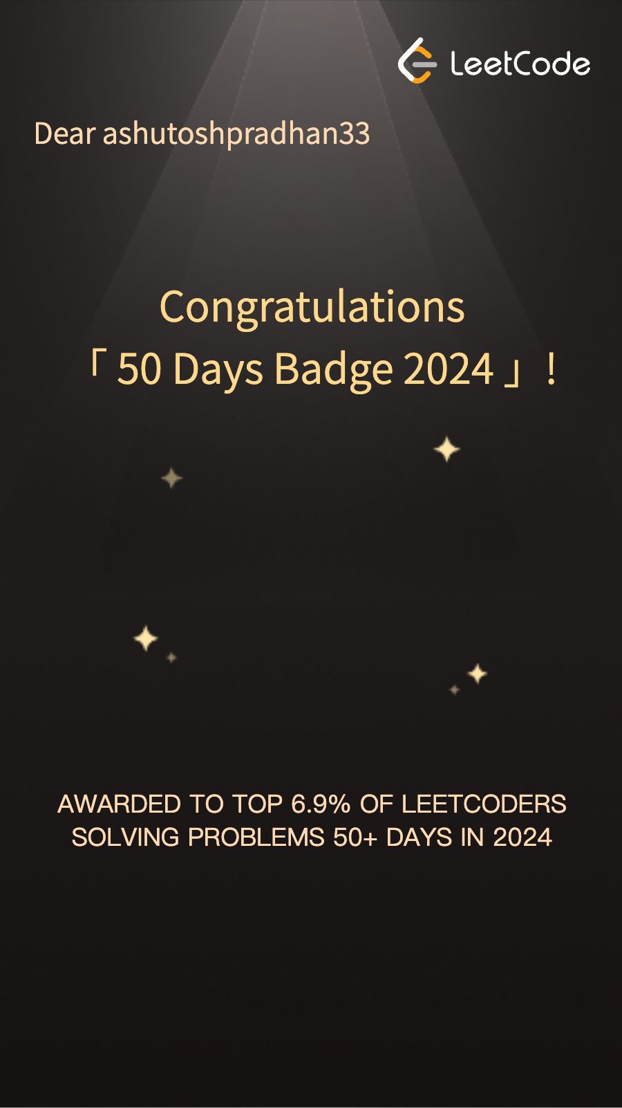 Ashutosh Pradhan on LinkedIn: #coding #leetcode #programming #learning Ashutosh Pradhan on LinkedIn: #coding #leetcode #programming #learning