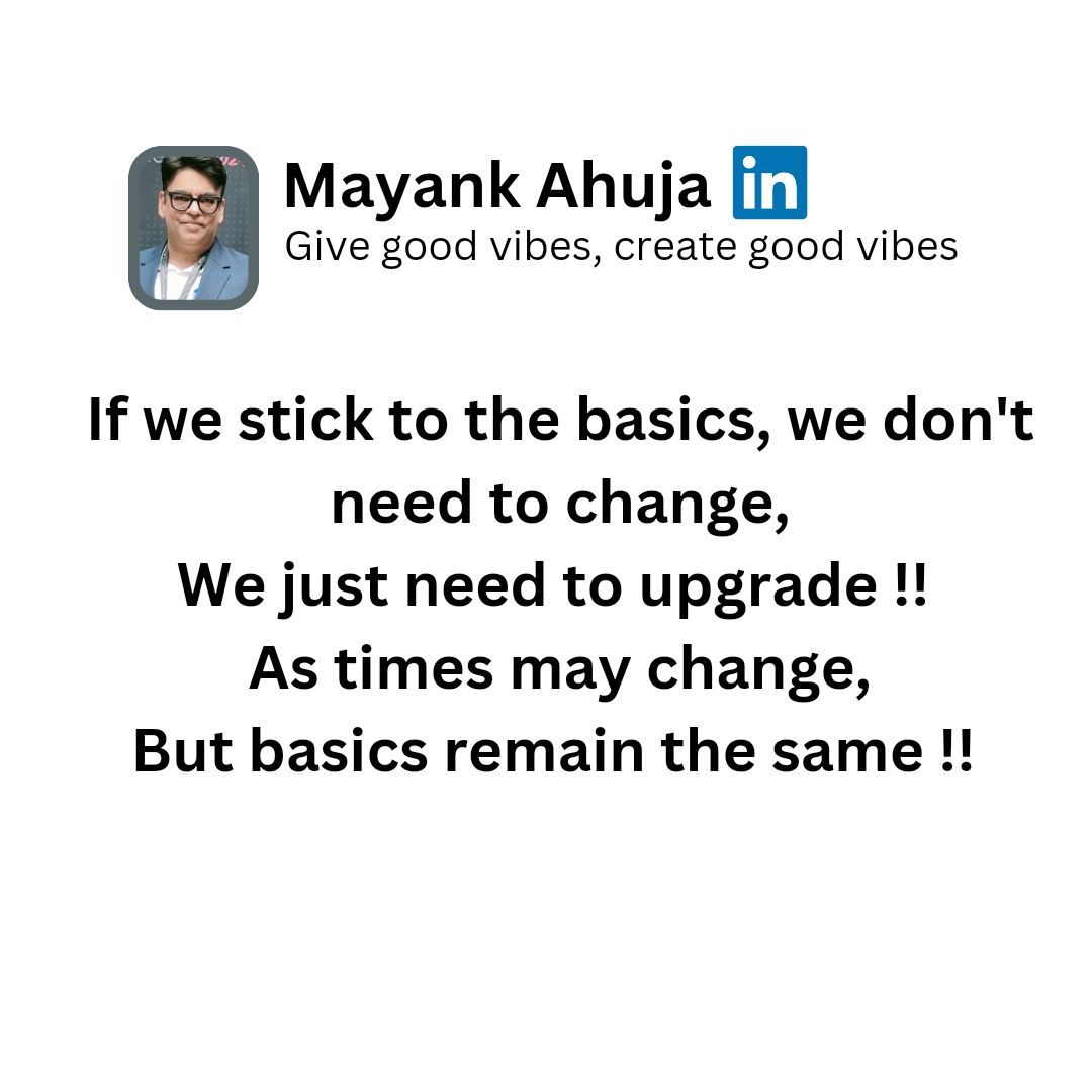 Mayank Ahuja on LinkedIn: #linkedin #linkedinposts Mayank Ahuja on LinkedIn: #linkedin #linkedinposts