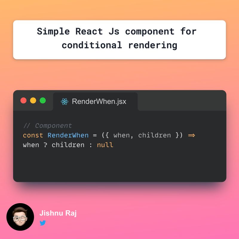 Jishnu Raj on LinkedIn: #reactjs #javascript #reactdeveloper Jishnu Raj on LinkedIn: #reactjs #javascript #reactdeveloper
