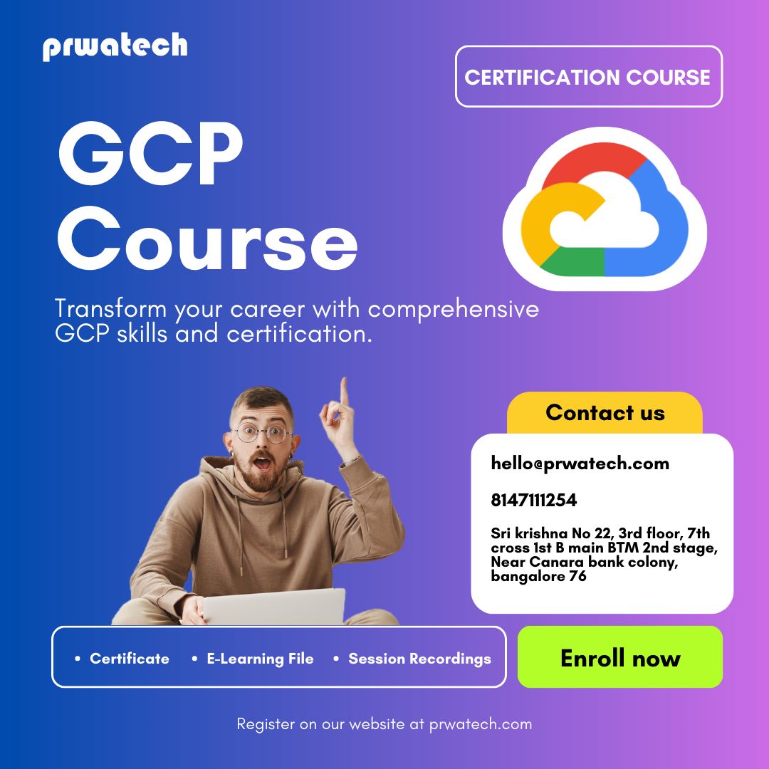 Prwatech on LinkedIn: #googlecloud #techtraining #cloudcomputing Prwatech on LinkedIn: #googlecloud #techtraining #cloudcomputing