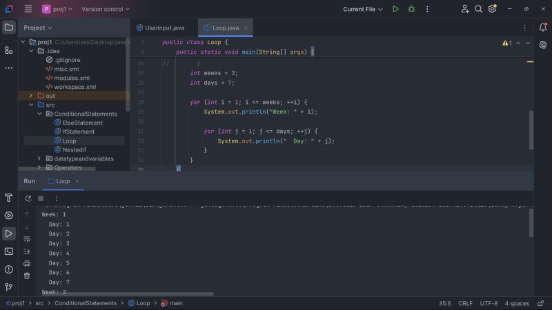 Sakthi Sridhar on LinkedIn: #java #programming #100daysofcode Sakthi Sridhar on LinkedIn: #java #programming #100daysofcode