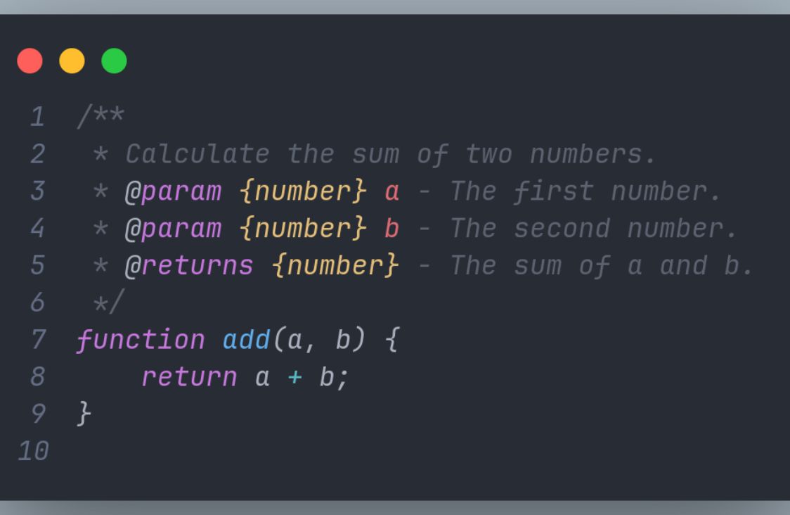 Hemath Kumar G on LinkedIn: #javascript #typescript #jsdoc # ... Hemath Kumar G on LinkedIn: #javascript #typescript #jsdoc # ...