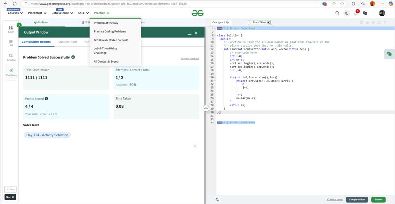 #gfg160daysofcode #geeksforgeeks #greedyalgorithm #sorting #twopointers ... #gfg160daysofcode #geeksforgeeks #greedyalgorithm #sorting #twopointers ...