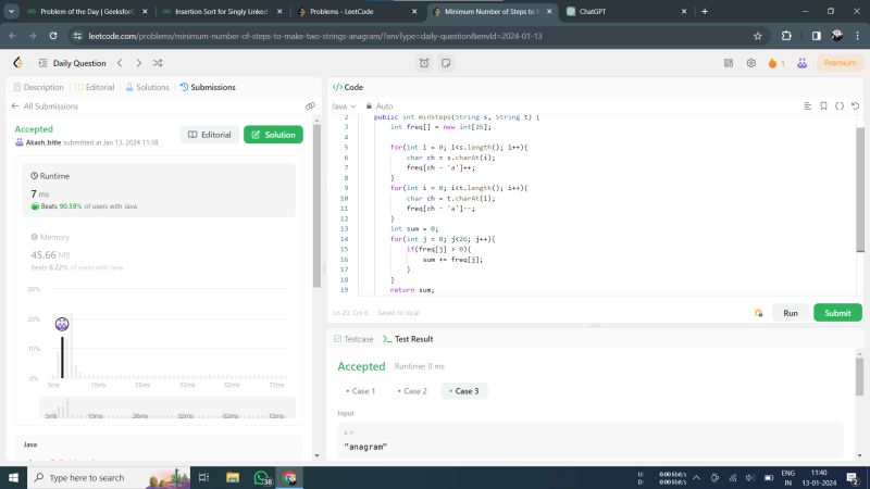 Completing LeetCode challenge in 10 minutes | Akash Bitle posted on the ... Completing LeetCode challenge in 10 minutes | Akash Bitle posted on the ...