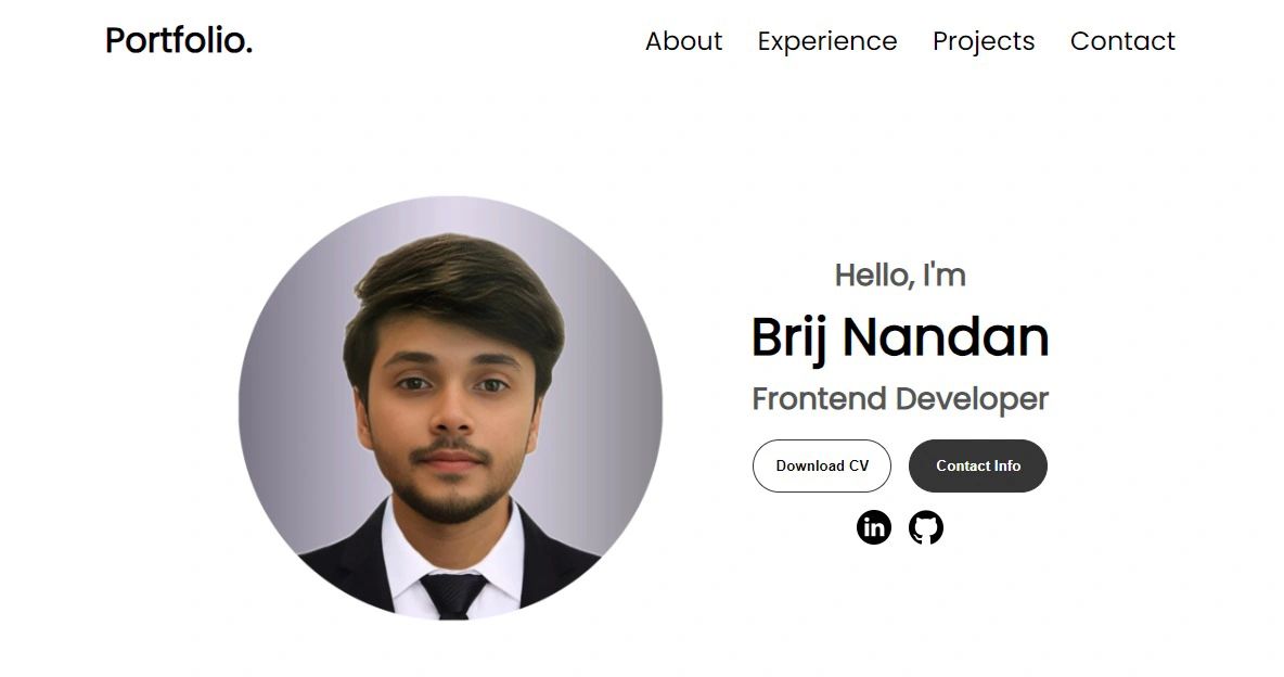 Brij Nandan on LinkedIn: #webdevelopment #portfolio #frontenddeveloper ... Brij Nandan on LinkedIn: #webdevelopment #portfolio #frontenddeveloper ...