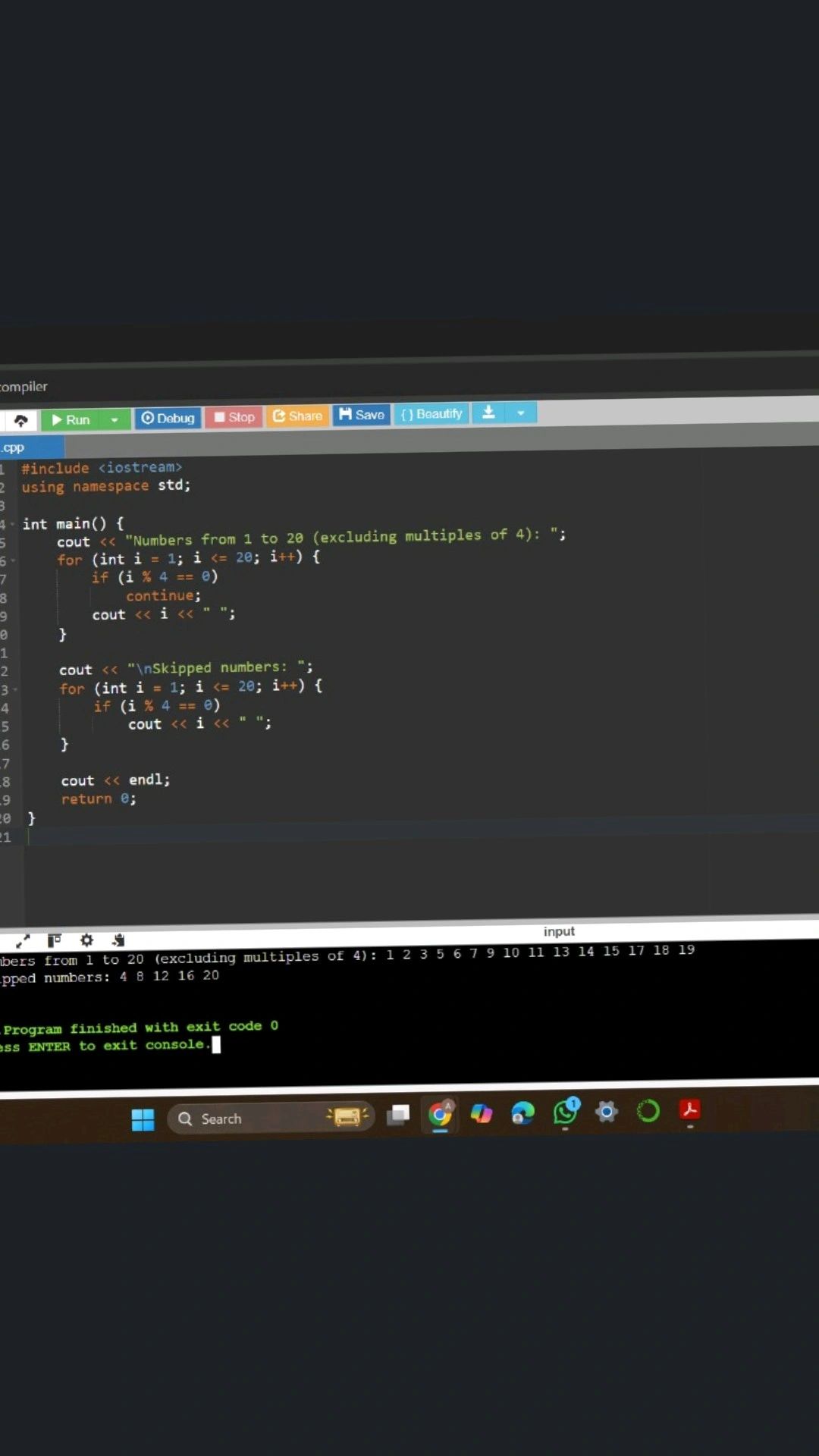 #techtrio #coding #cplusplus #keeplearning | Alfina Abbas #techtrio #coding #cplusplus #keeplearning | Alfina Abbas
