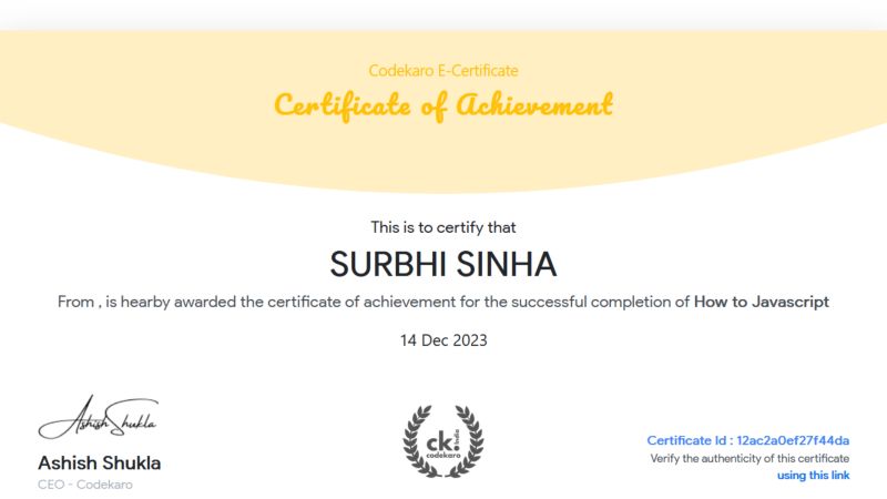 Surbhi Sinha on LinkedIn: #codekaro #bootcamp #codingjourney # ... Surbhi Sinha on LinkedIn: #codekaro #bootcamp #codingjourney # ...