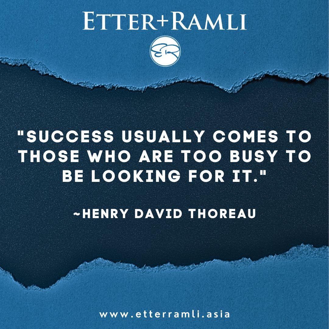 At Etter+Ramli Asia, we're always busy striving to provide the best ... At Etter+Ramli Asia, we're always busy striving to provide the best ...