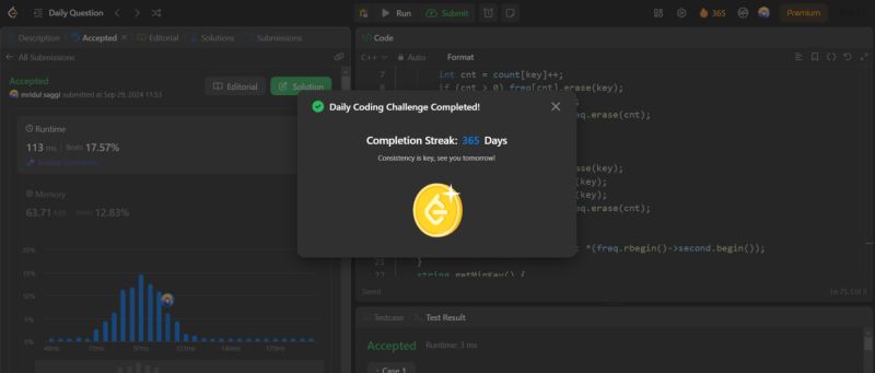 Mridul Saggi on LinkedIn: #leetcode #codingjourney #consistency # ... Mridul Saggi on LinkedIn: #leetcode #codingjourney #consistency # ...