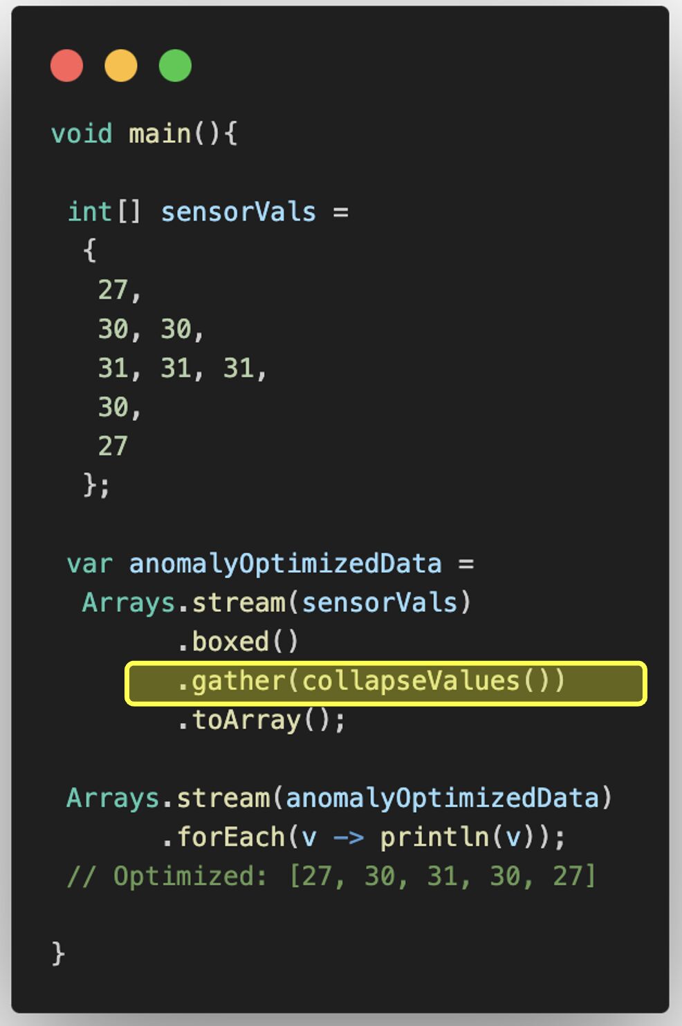 How Java 24's Stream Gatherers optimize IoT data processing | Sunit ... How Java 24's Stream Gatherers optimize IoT data processing | Sunit ...