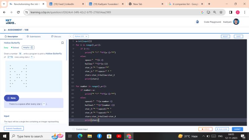 Kadiyam Yuvarakesh on LinkedIn: #day57 #python #pythonprogramming # ... Kadiyam Yuvarakesh on LinkedIn: #day57 #python #pythonprogramming # ...