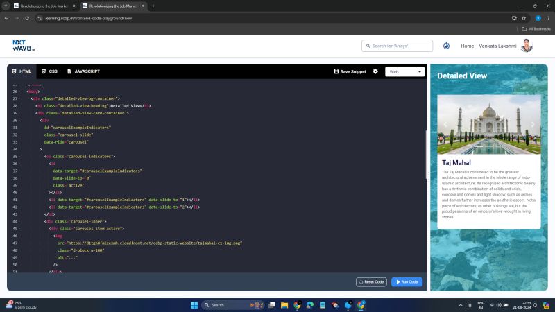 Venkata lakshmi Karri on LinkedIn: #day #ccbp #nxtwave #reactjs #python ... Venkata lakshmi Karri on LinkedIn: #day #ccbp #nxtwave #reactjs #python ...
