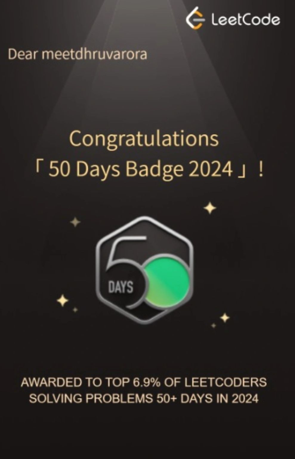 Dhruv Arora on LinkedIn: #leetcode #coding #achievement #problemsolving Dhruv Arora on LinkedIn: #leetcode #coding #achievement #problemsolving