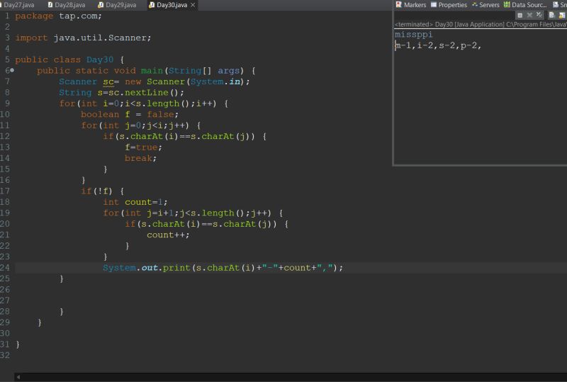 R DEVI on LinkedIn: #30dayscodeattapacdemy #corejava #coding #day R DEVI on LinkedIn: #30dayscodeattapacdemy #corejava #coding #day