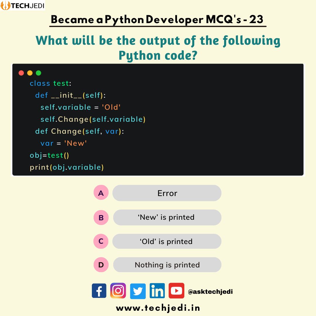 TechJedi on LinkedIn: #pythoncourse #python #programming #coding TechJedi on LinkedIn: #pythoncourse #python #programming #coding