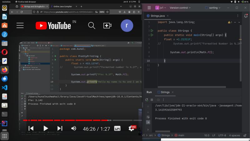 Day 9 of Java + DSA: StringBuilder | Rathina Devan E M posted on the ... Day 9 of Java + DSA: StringBuilder | Rathina Devan E M posted on the ...