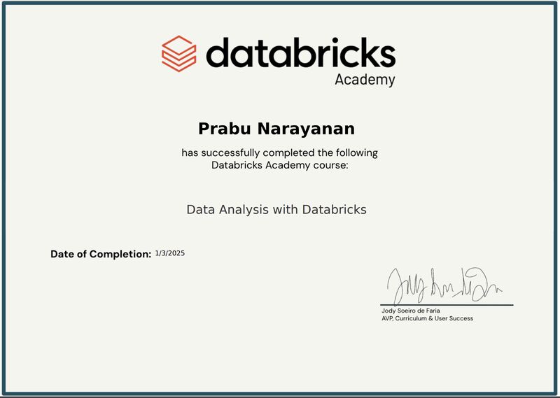 Prabu Narayanan on LinkedIn: I have completed the Data Analysis with ... Prabu Narayanan on LinkedIn: I have completed the Data Analysis with ...