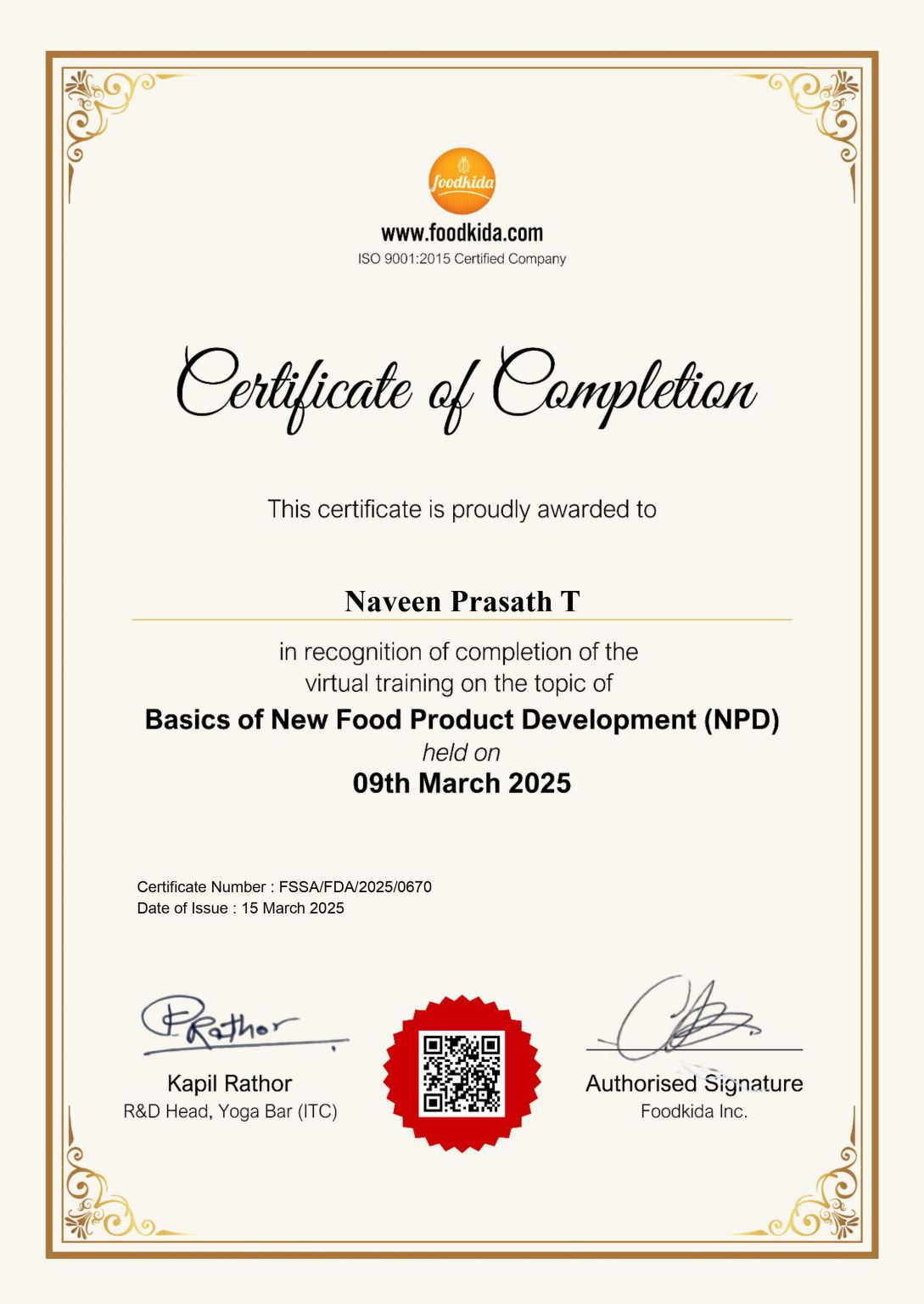 #npd #r #foodtechnology #foodproductdevelopment #learning… | Naveen Prasath #npd #r #foodtechnology #foodproductdevelopment #learning… | Naveen Prasath
