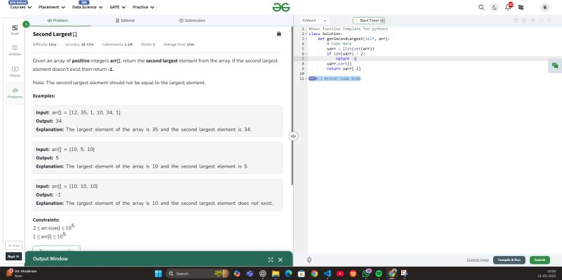 #geekstreak2025 #gfg160 #geekstreak2025 #coding #dsa #python ... #geekstreak2025 #gfg160 #geekstreak2025 #coding #dsa #python ...